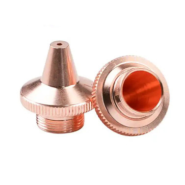 Original Single Double Layers Laser Cutting Copper Nozzle For Fiber ...